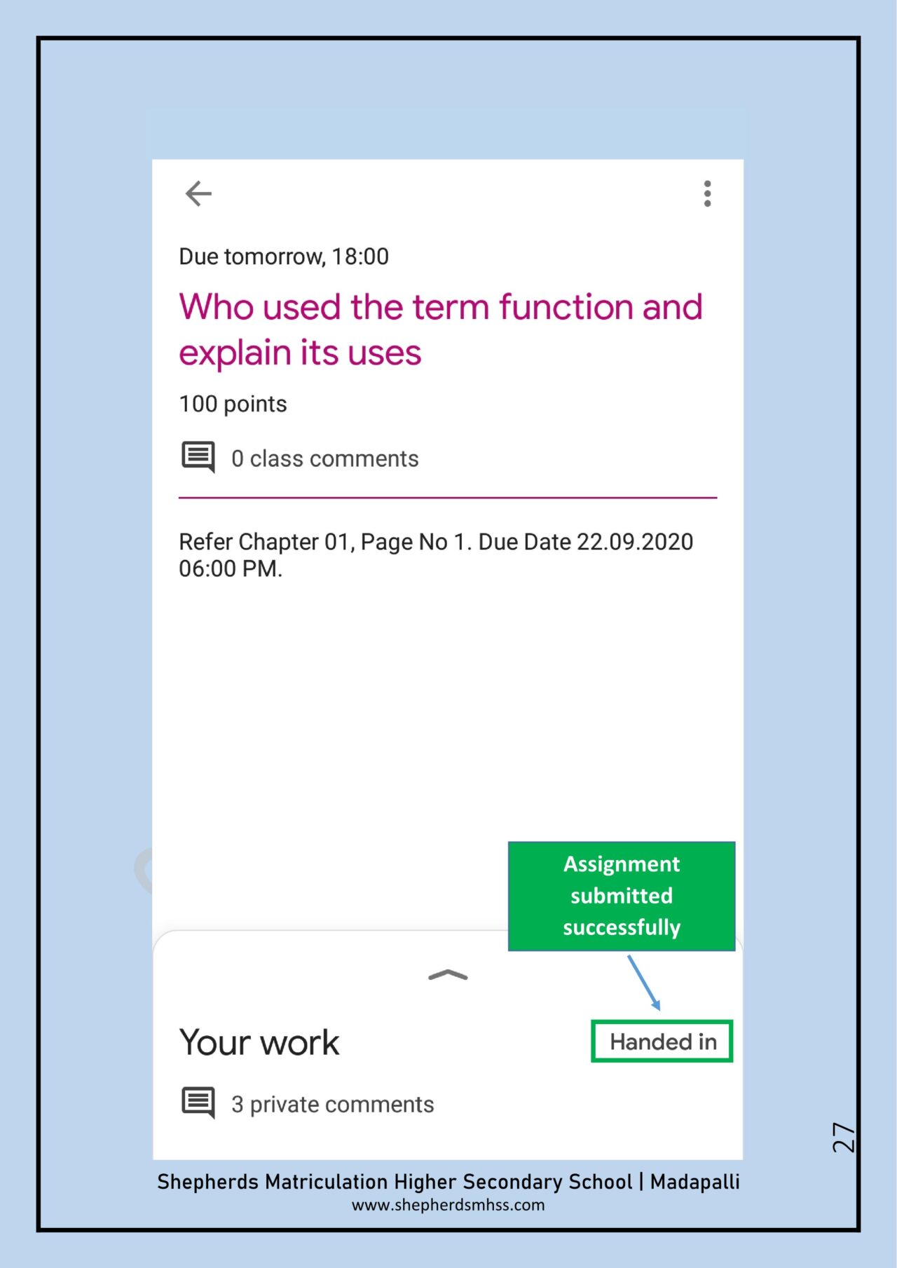 Unsubmit and Resubmit An Assignment in Google Classroom